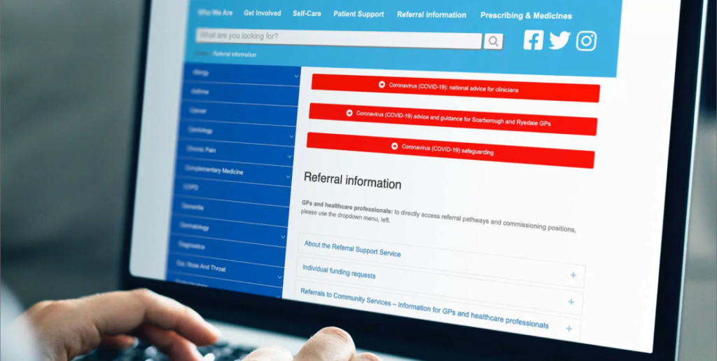 NHS CCG | Digital Marketing Scarborough